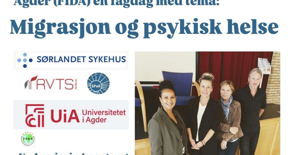 Fagdag Migrasjon og livsløp -fra vugge til grav,